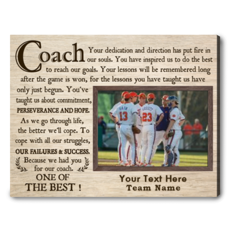 Gifts For Sports Coaches Ideas Personalized Coach Gift End Of Season ...