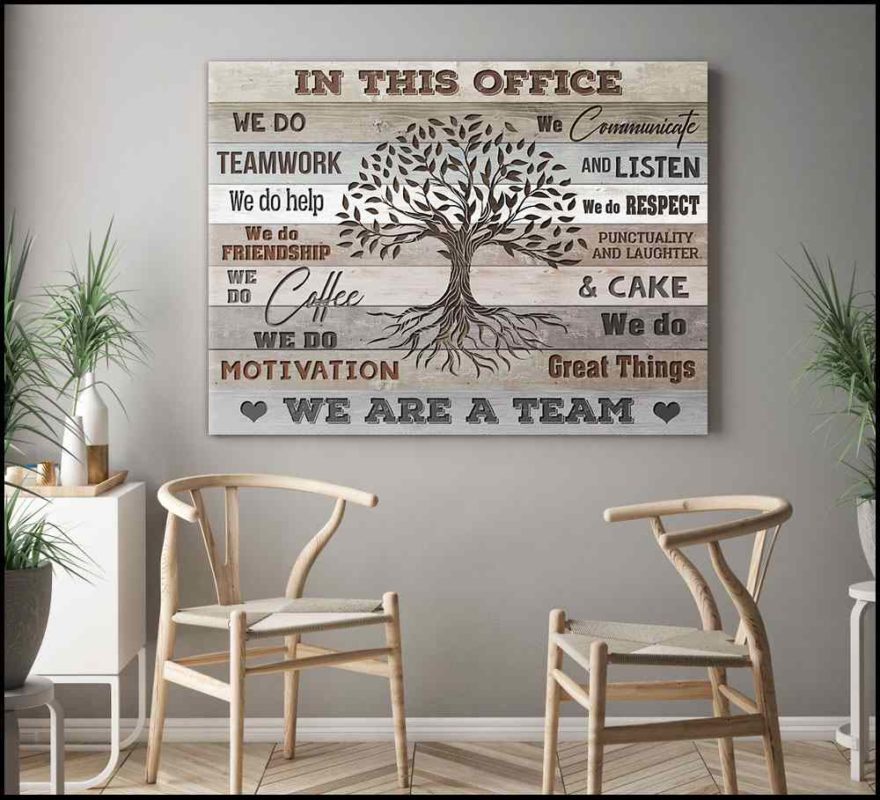 Motivational Office Wall Art Beautiful Office Wall Decor Canvas Print ...