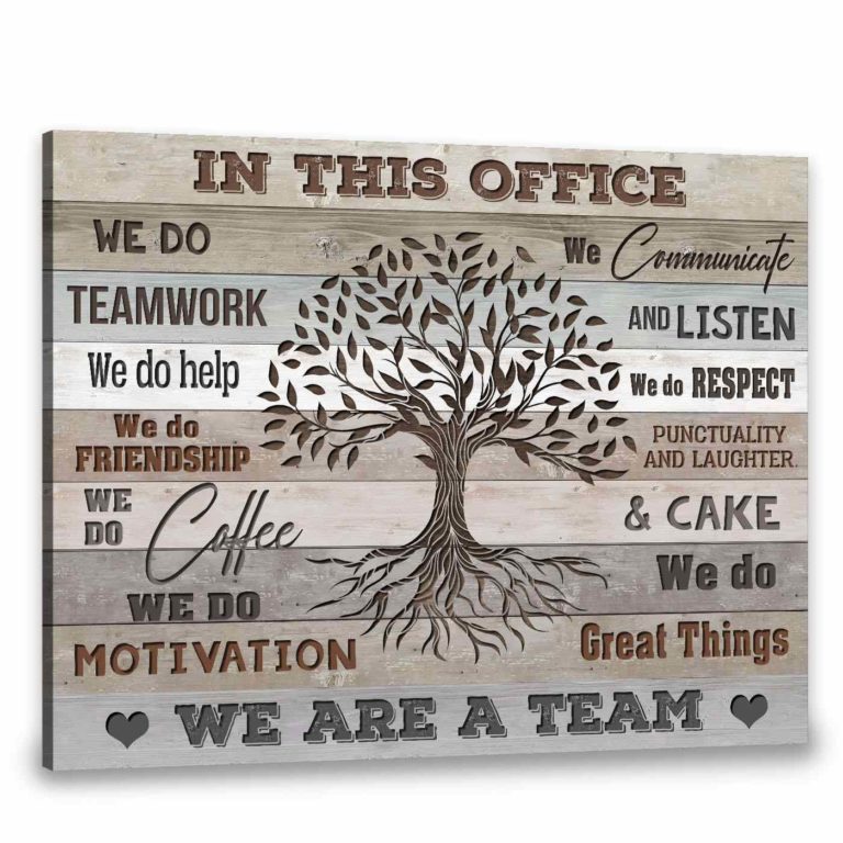 Motivational Office Wall Art Beautiful Office Wall Decor Canvas Print ...