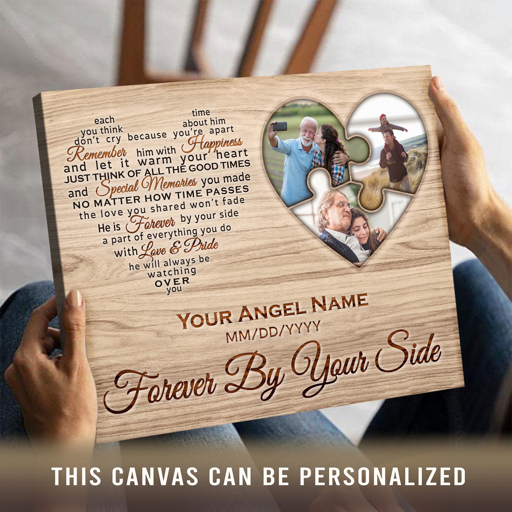 Unique Sympathy Gifts For Loss Of Father Personalized Memorial Photo ...