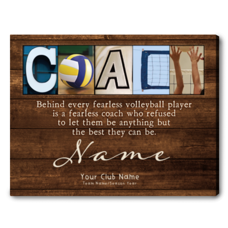Gift Ideas For Volleyball Coach Personalized Volleyball Coach Gifts ...