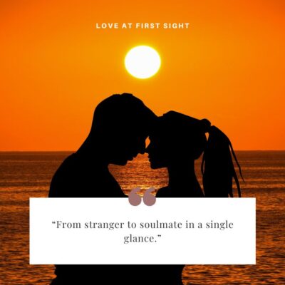 125 + Beautiful Love At First Sight Quotes And Poems