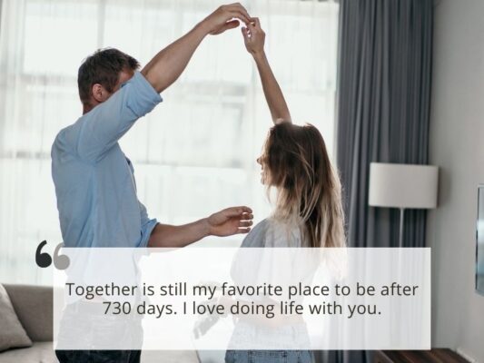 200+ Happy 2 Year Anniversary Quotes for Him, Her, Couples