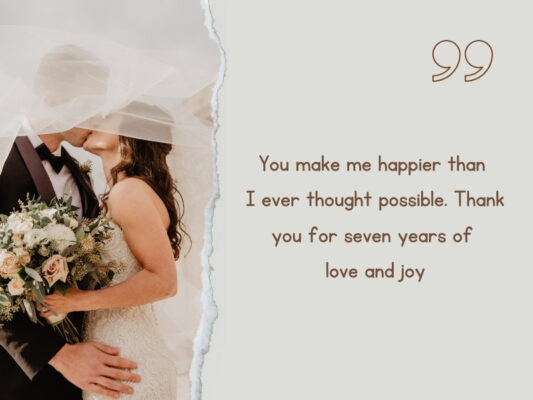 110 Happy 7 Year Anniversary Quotes for a Truly Special Day