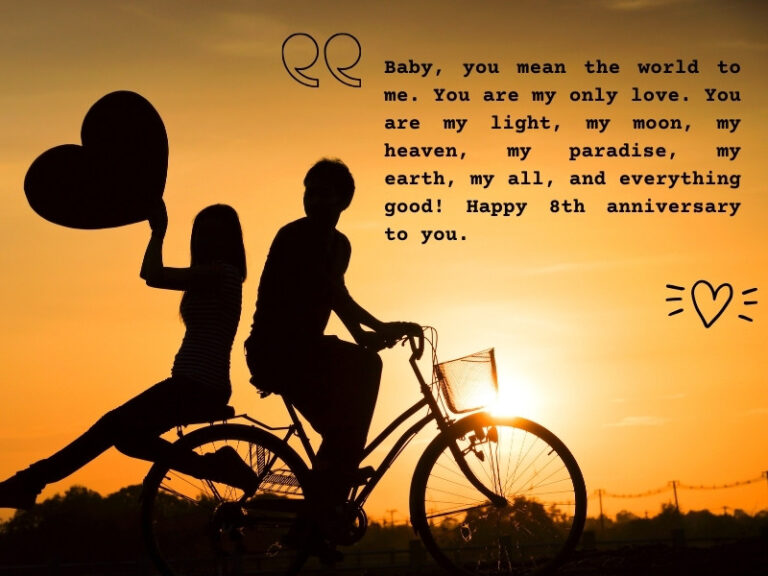 156 Heartfelt 8 Year Anniversary Quotes for All Couples