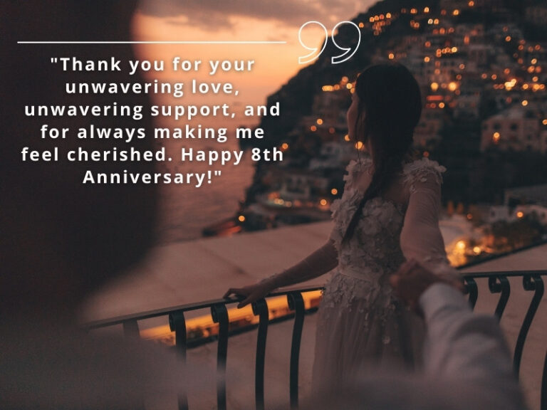 156 Heartfelt 8 Year Anniversary Quotes for All Couples