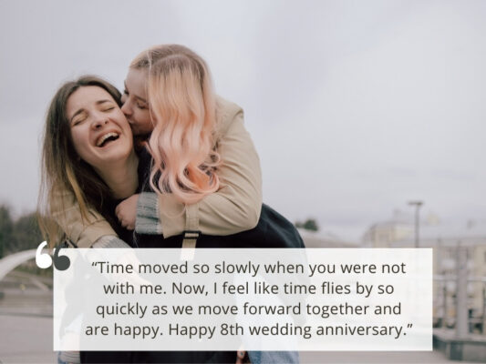 156 Heartfelt 8 Year Anniversary Quotes for All Couples