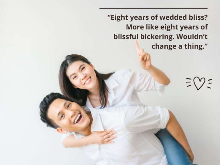 156 Heartfelt 8 Year Anniversary Quotes for All Couples
