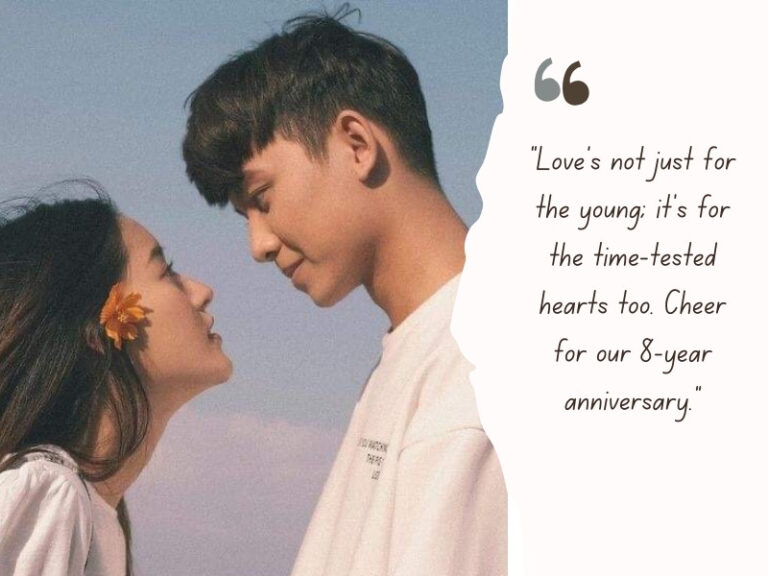 156 Heartfelt 8 Year Anniversary Quotes for All Couples