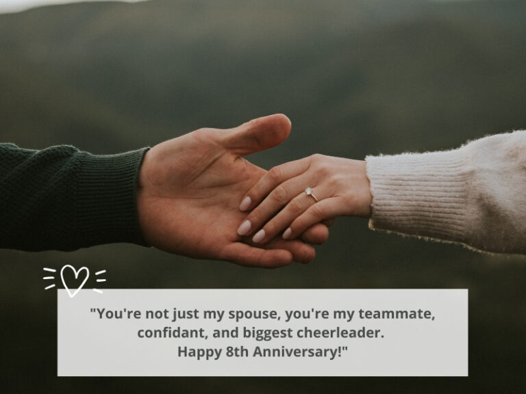 156 Heartfelt 8 Year Anniversary Quotes for All Couples