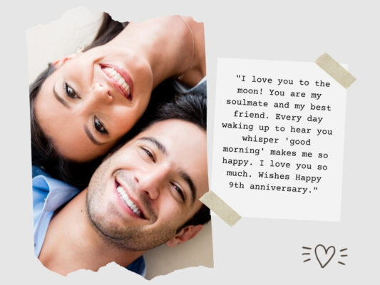 170+ Sweet 9 Year Anniversary Quotes to Share with Your Love