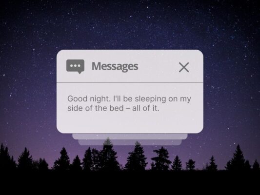100+ Good Night Messages for Him to Inspire Sweet Dreams