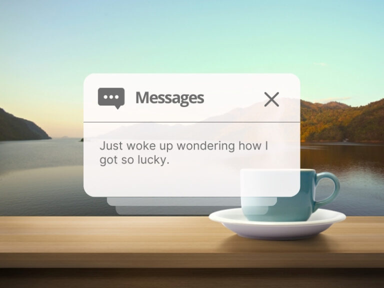 130+ Romantic Good Morning Messages for Him to Start His Day