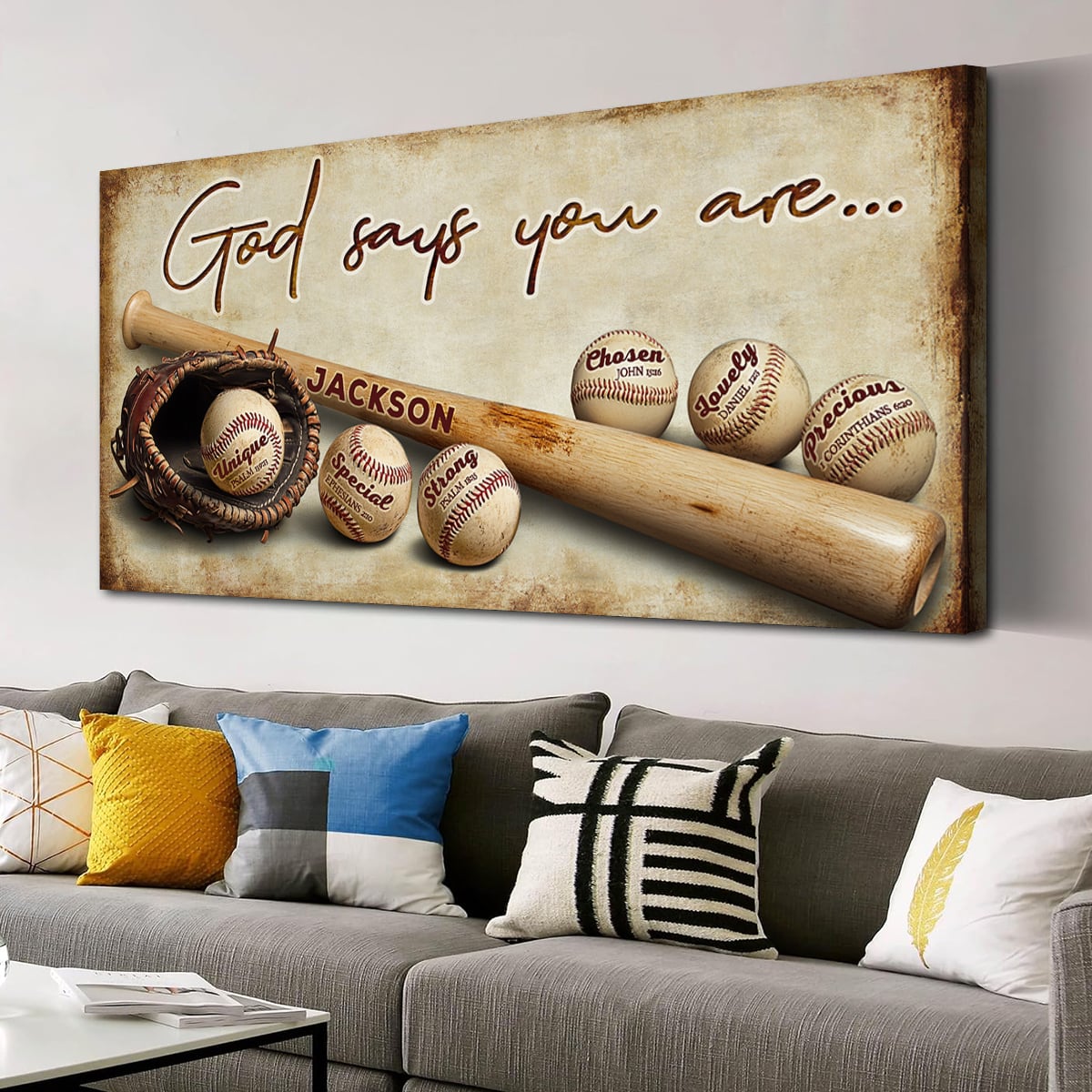 Baseball Wall Decor