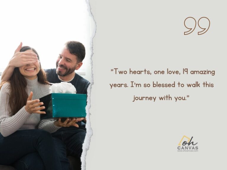 110+ Romantic 19 Year Anniversary Quotes for Husband & Wife