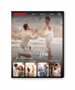 So Many Smiles Netflix Style Personalized Canvas Photo Print Gift for ...